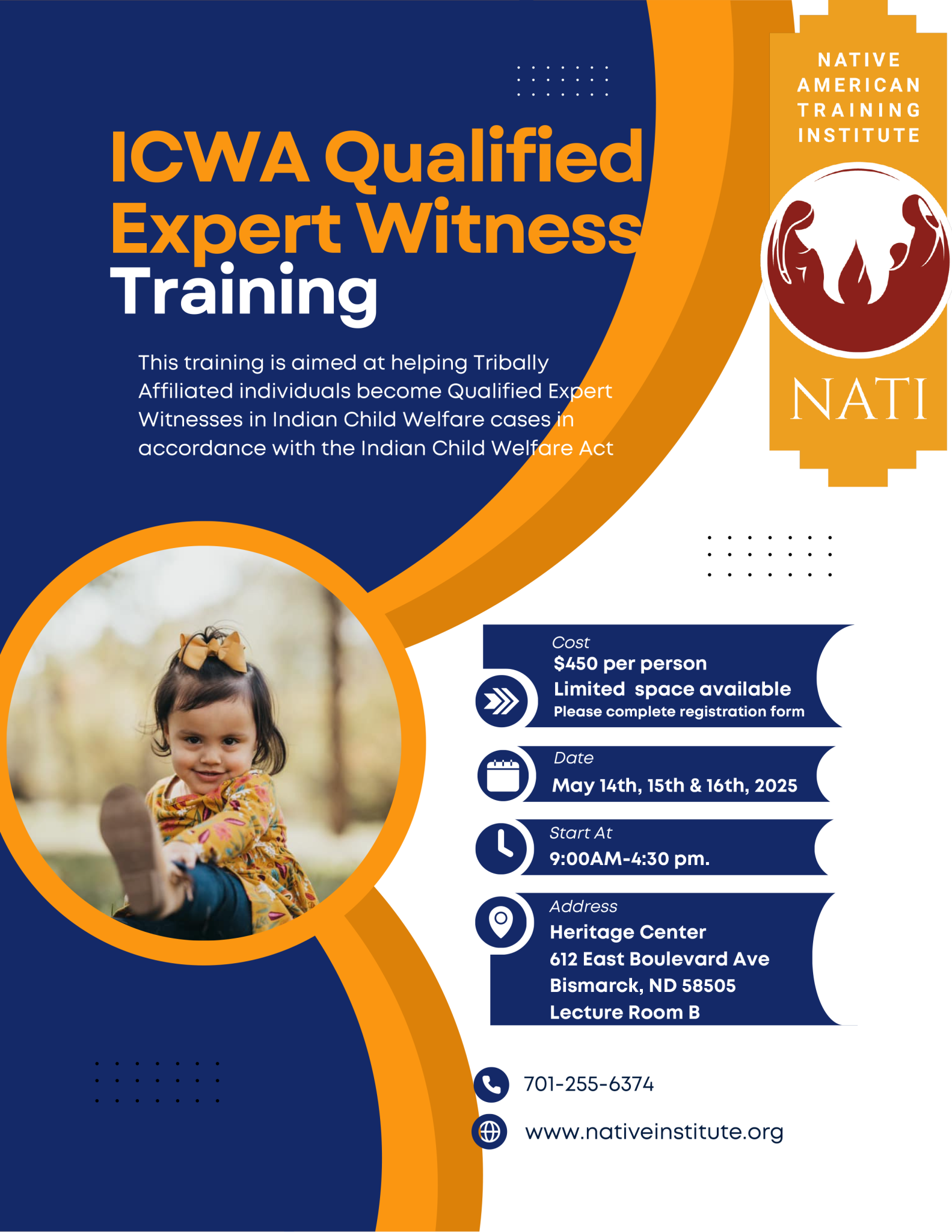 ICWA Qualified Expert Witness Training – Native American Training Institute